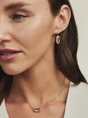 Kendra Scott | Jewelry | Kendra Scott Elisa Luxe Gold Short Pendant ...